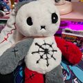 Plushie Dreadfuls - ADHD Rabbit - Plush Stuffed Animal | Mysterious
