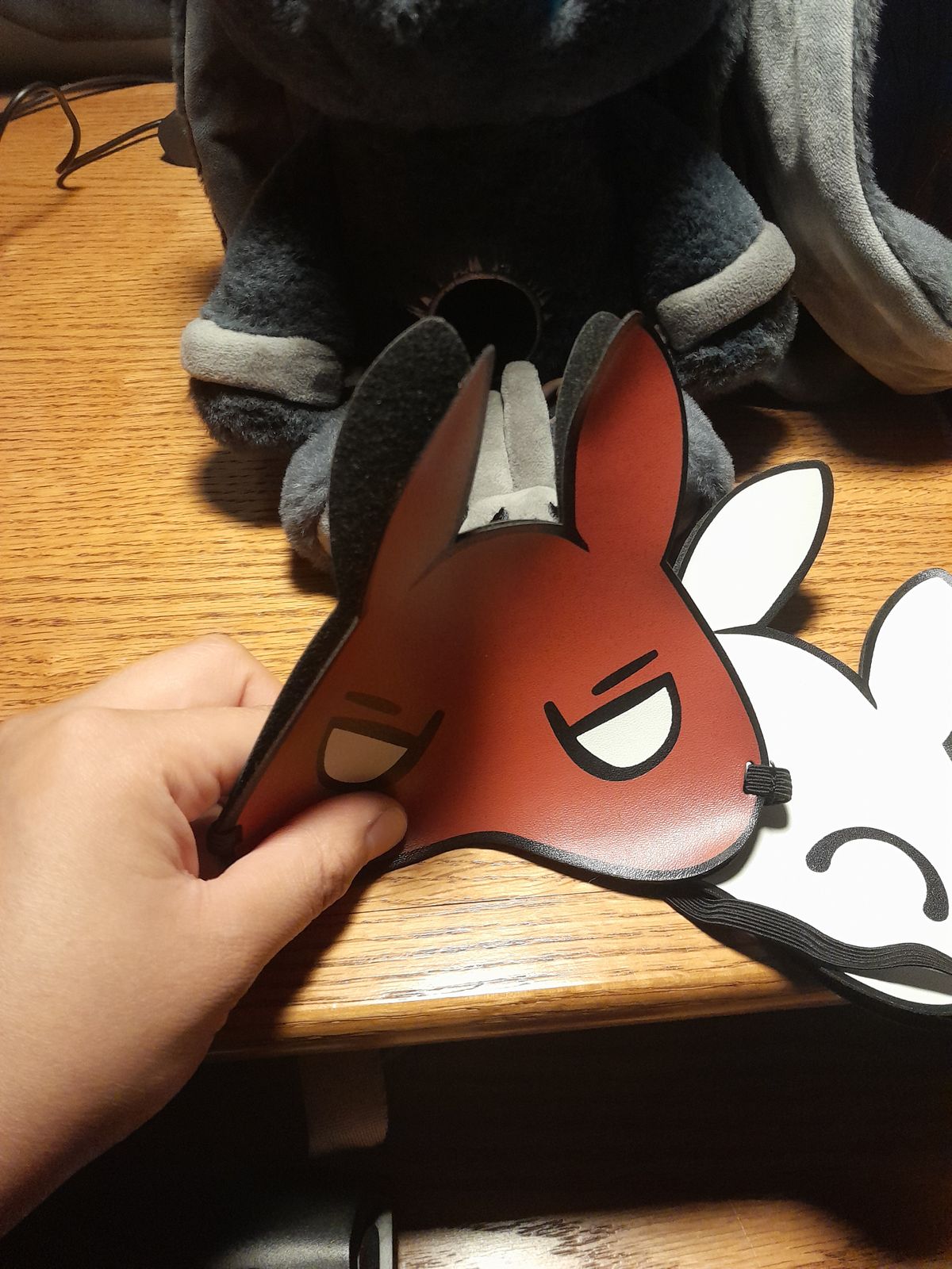 Plushie Dreadfuls - PTSD Bunny - Plush Stuffed Animal | Mysterious