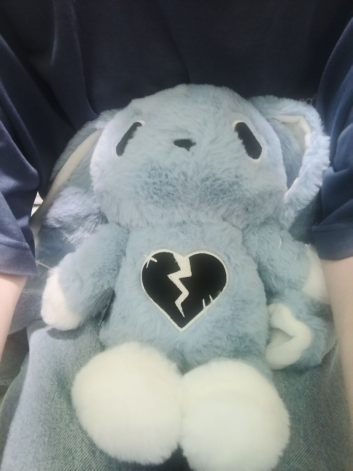 Plushie Dreadfuls - Depression Rabbit V2- Plush Stuffed Animal | Mysterious