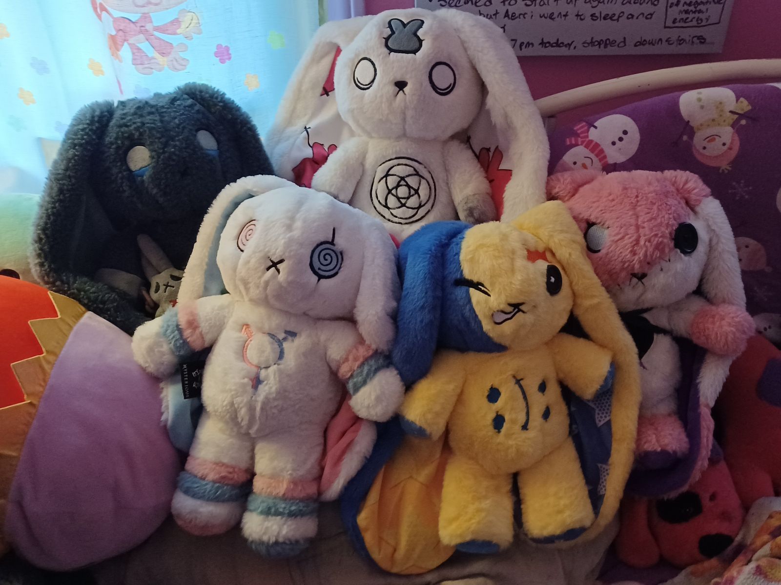 Plushie Dreadfuls - Bipolar II Bunny - Plush Stuffed Animal | Mysterious