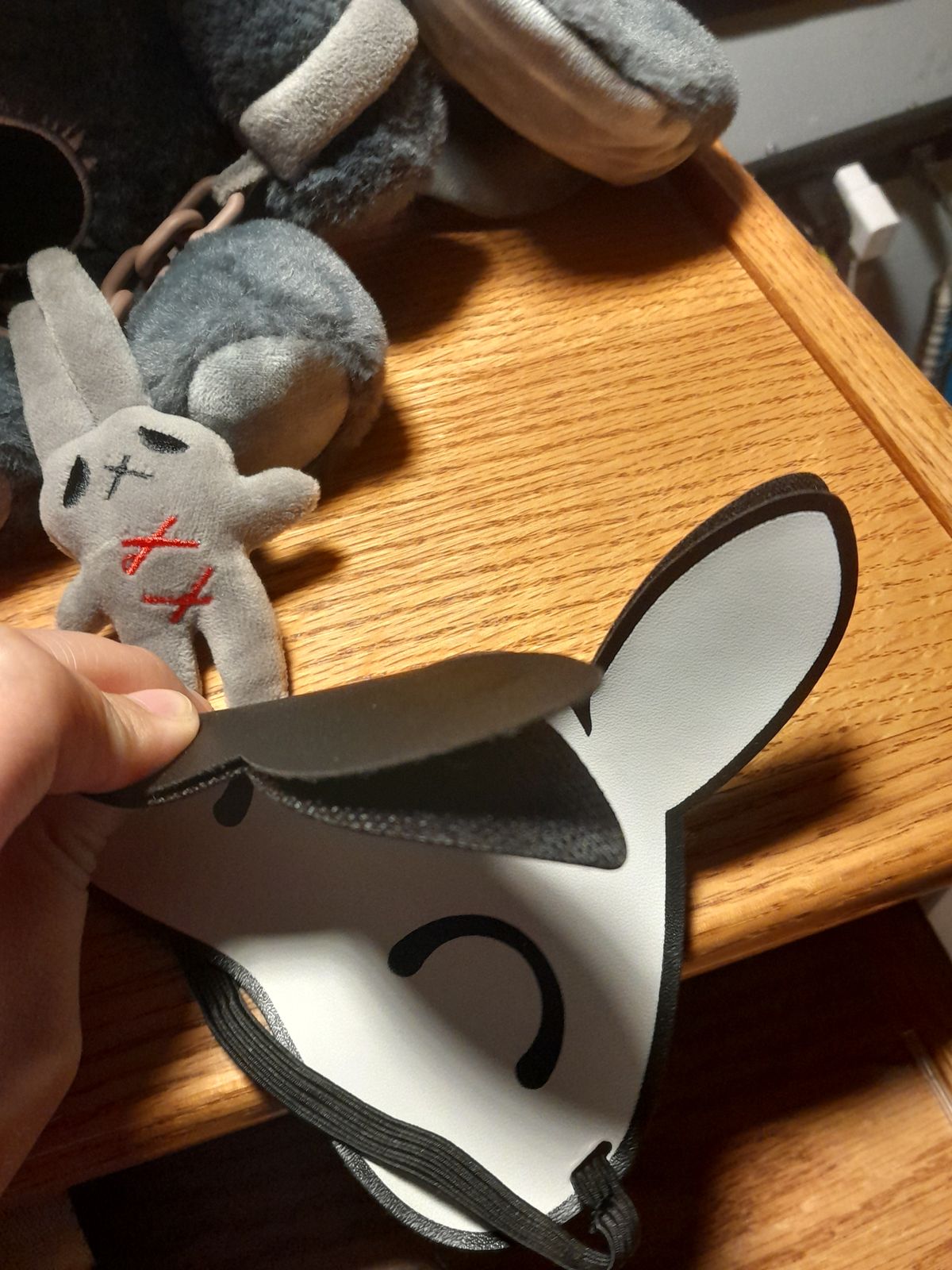 Plushie Dreadfuls - PTSD Bunny - Plush Stuffed Animal | Mysterious