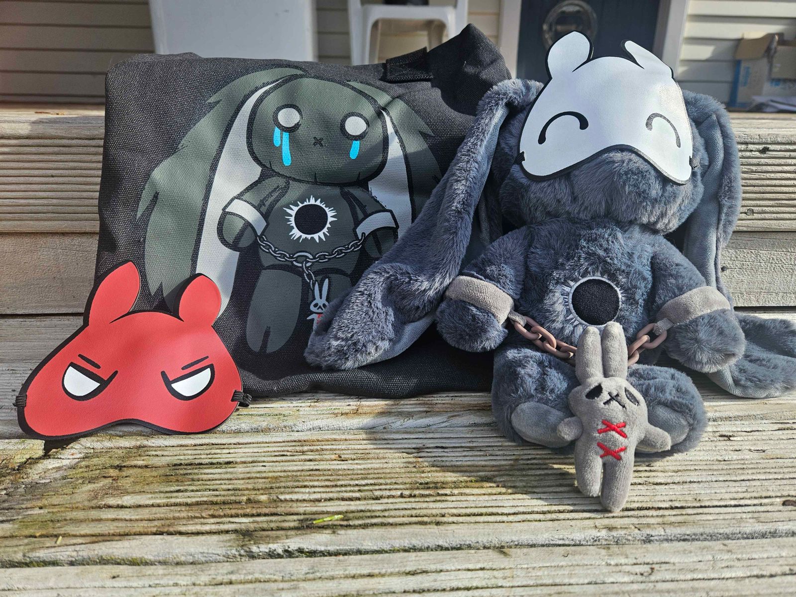 Plushie Dreadfuls - PTSD Bunny - Plush Stuffed Animal | Mysterious