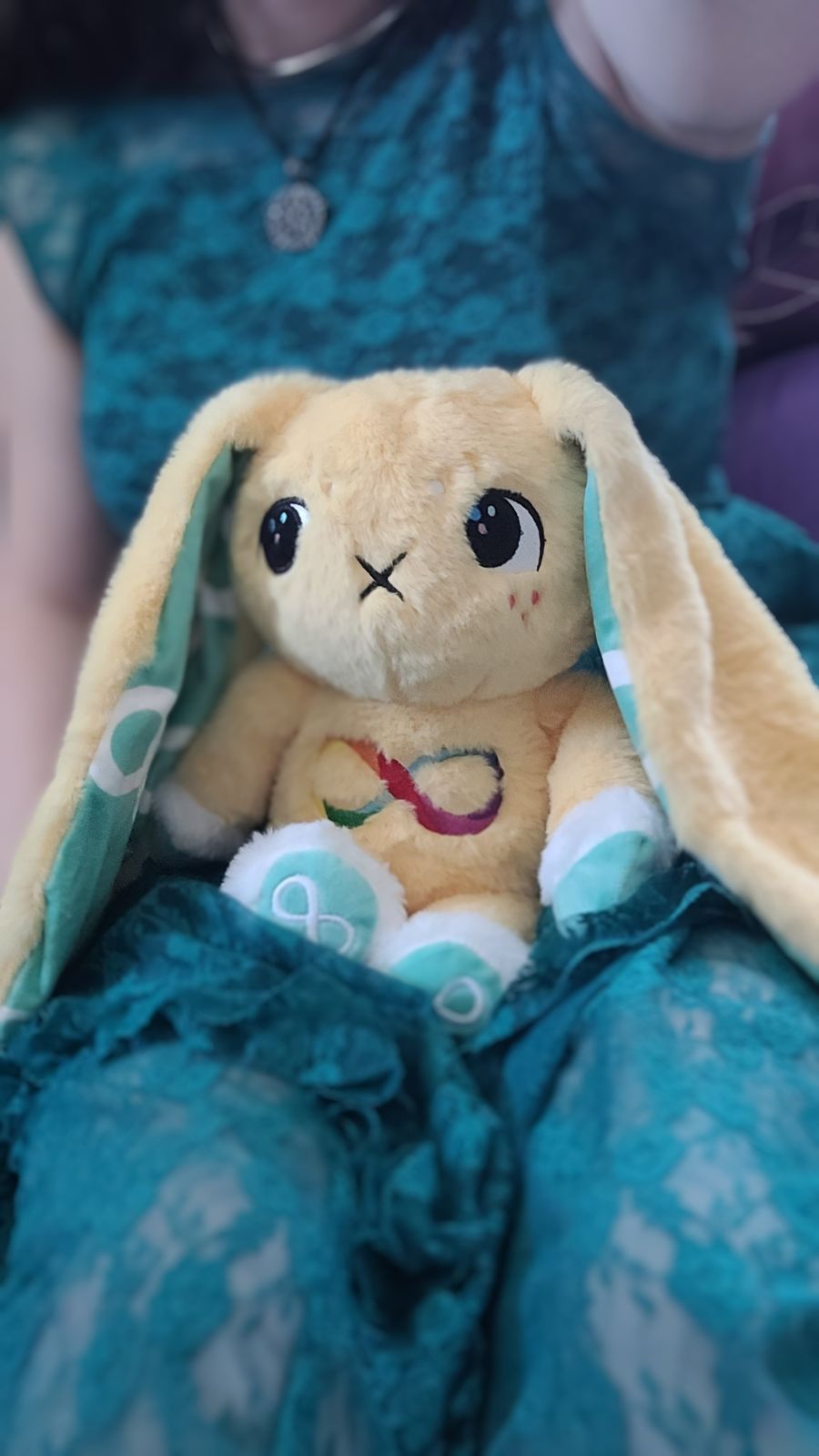 Plushie Dreadfuls - Autism Spectrum Rabbit - Plush Rabbit Stuffed Anim ...