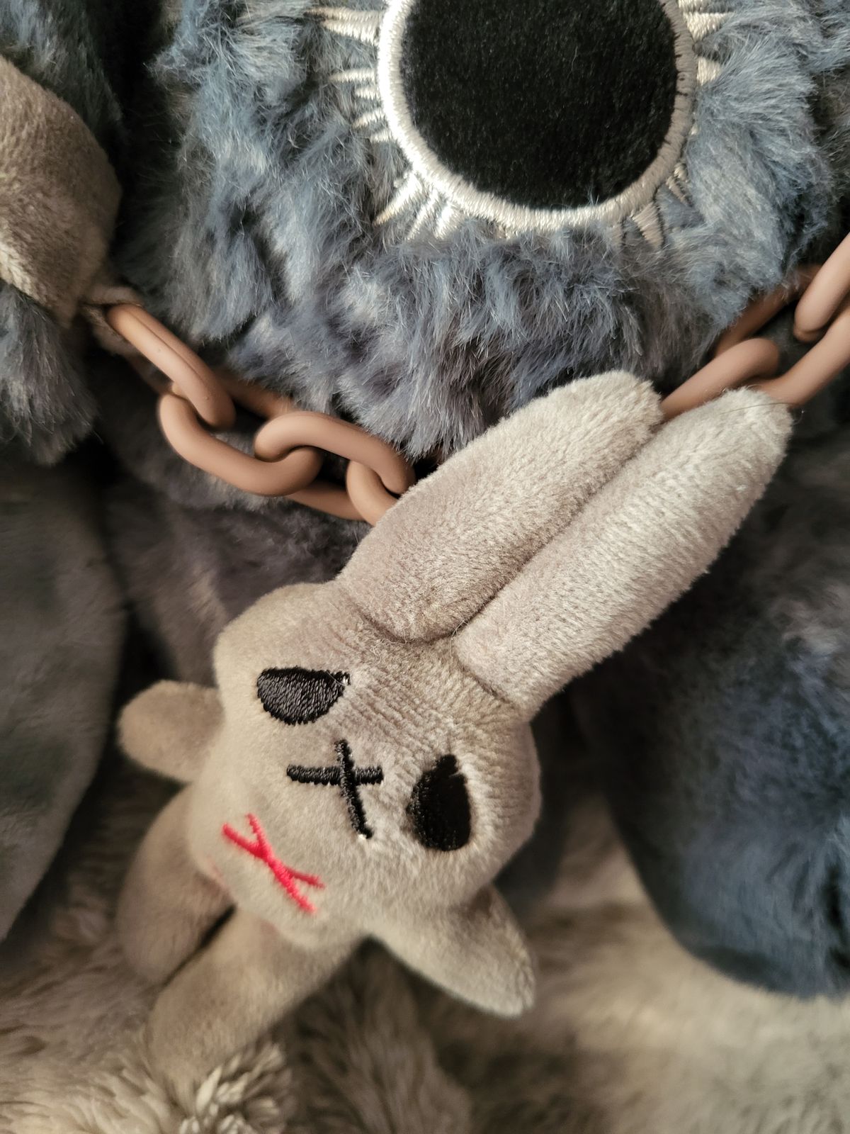 Plushie Dreadfuls - PTSD Bunny - Plush Stuffed Animal | Mysterious