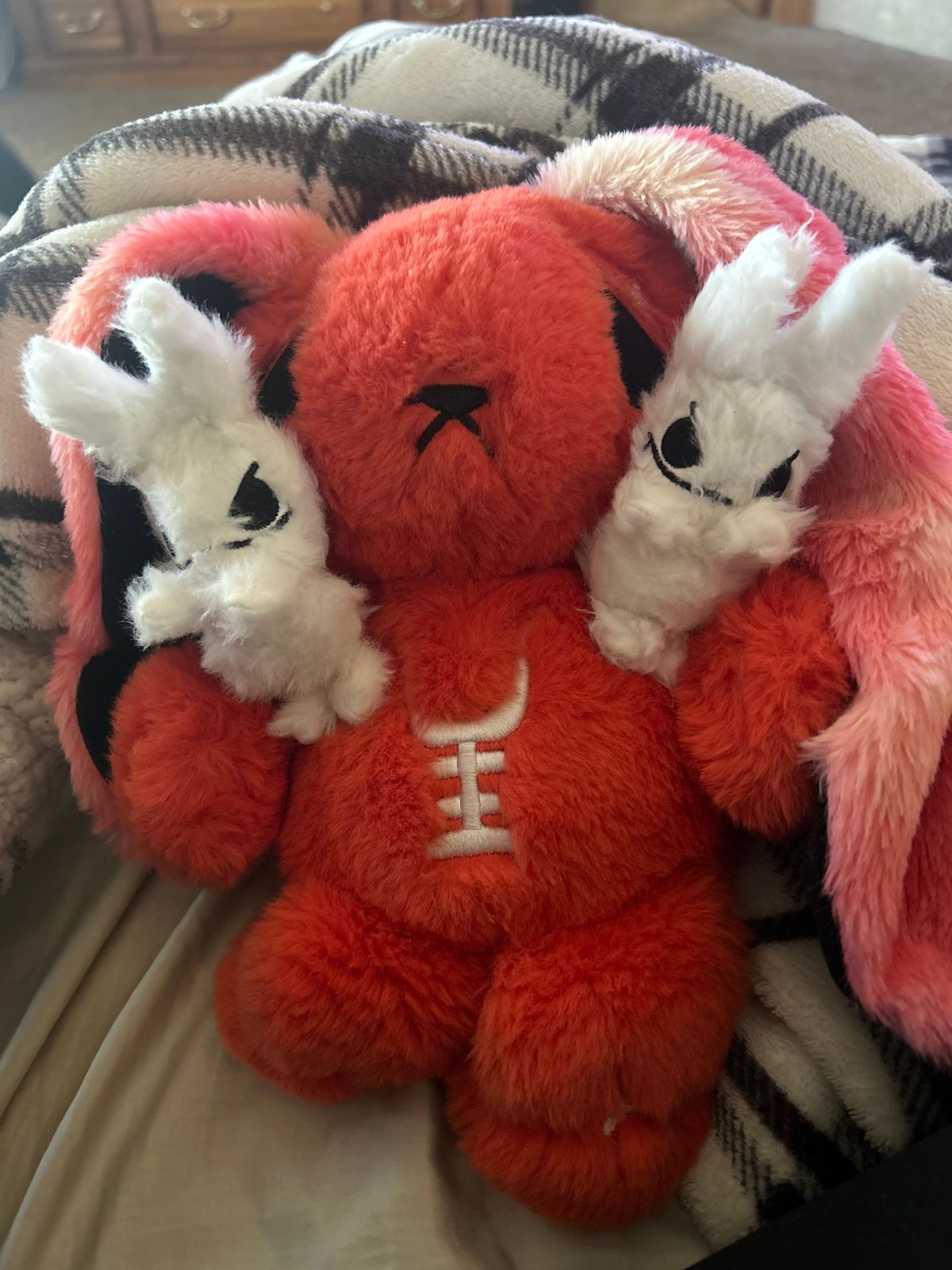 Plushie Dreadfuls - Anxiety Rabbit - Plush Stuffed Animal | Mysterious