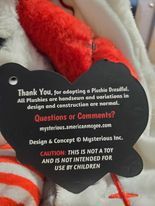 Plushie Dreadfuls - ADHD Rabbit - Plush Stuffed Animal | Mysterious