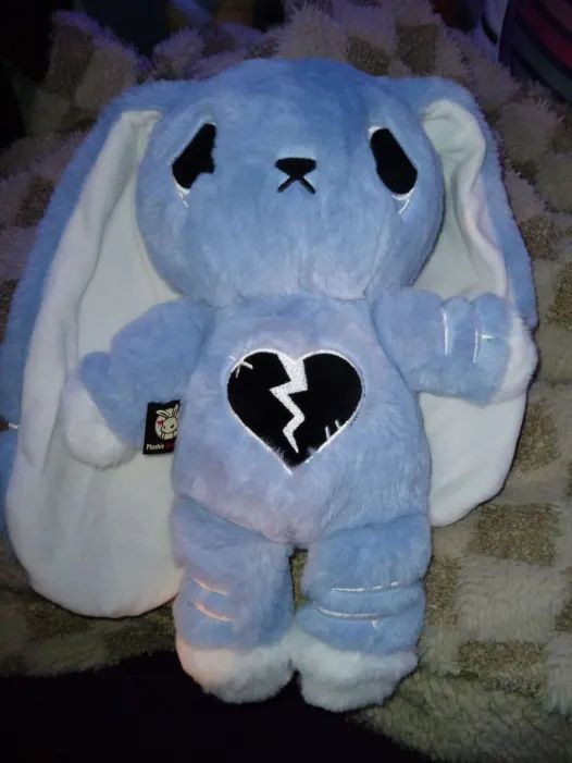 Plushie Dreadfuls - Depression Rabbit V2- Plush Stuffed Animal | Mysterious