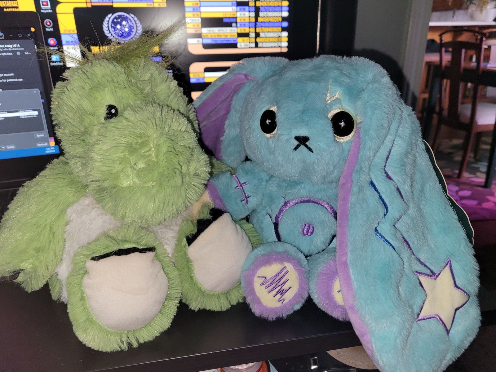 Plushie Dreadfuls - Epilepsy Rabbit - Plush Stuffed Animal | Mysterious