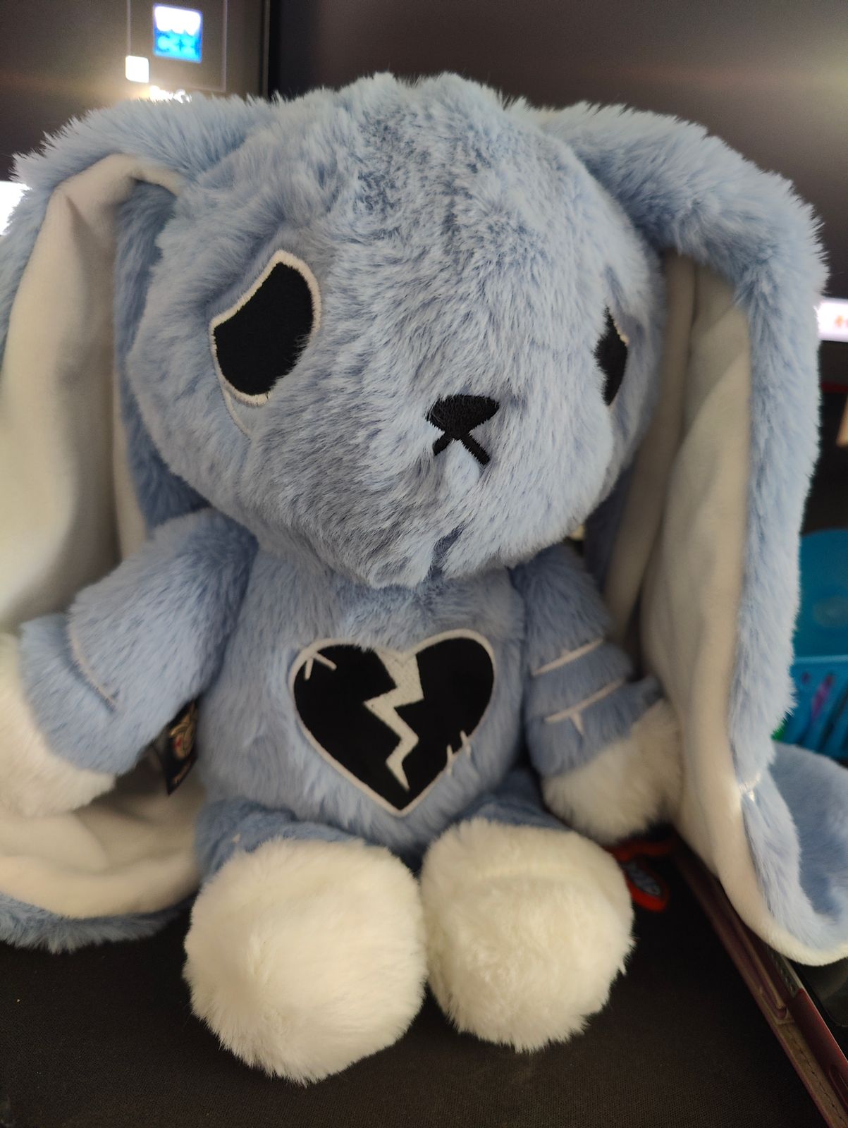 Plushie Dreadfuls - Depression Rabbit V2- Plush Stuffed Animal | Mysterious