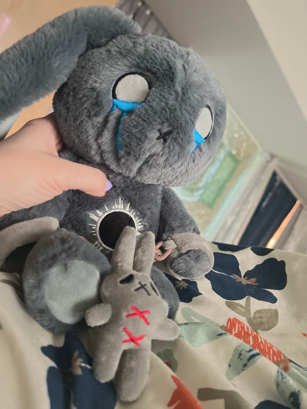 Plushie Dreadfuls - PTSD Bunny - Plush Stuffed Animal | Mysterious