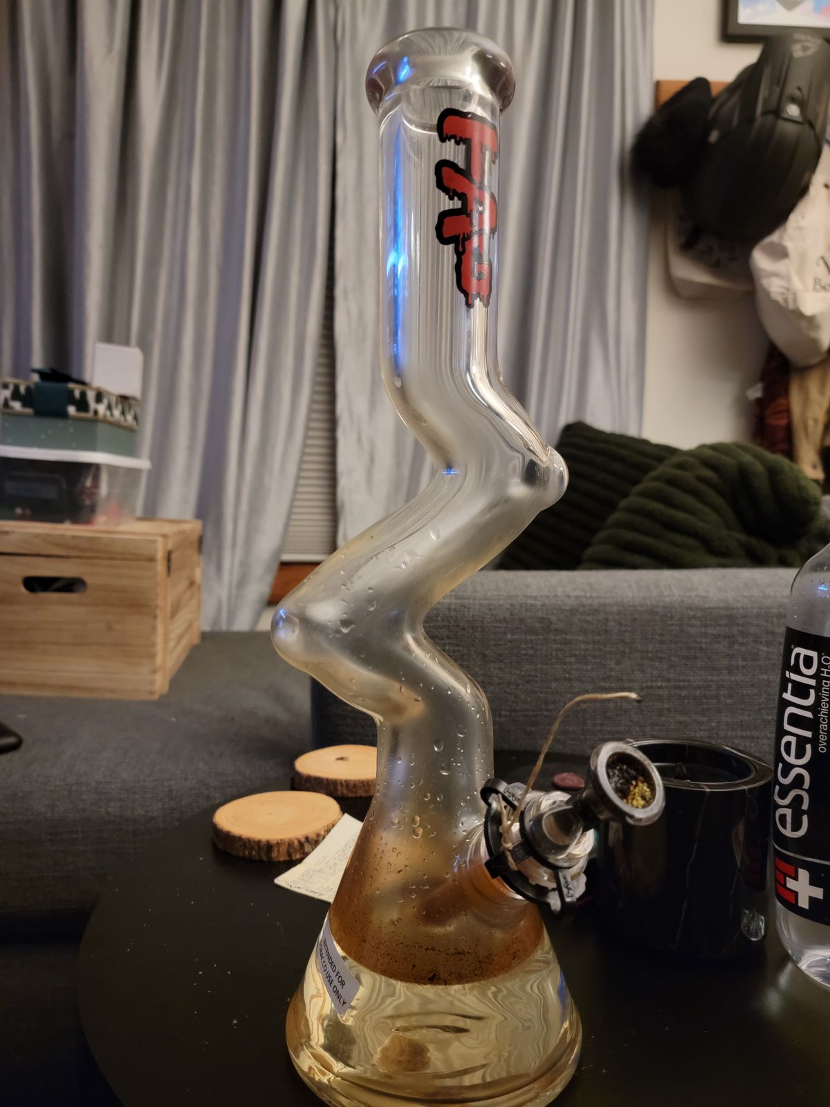 TAG - 16" Beaker Bong ZONG 50x9MM - 18/14MM Downstem (4.50")