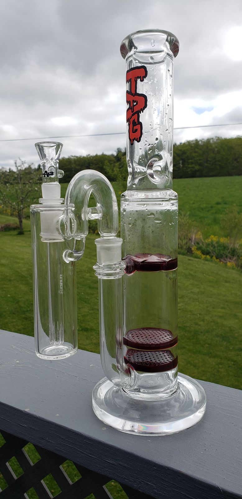 *CLEARANCE* - TAG - 90 Degree Removable Downstem Ash Catcher 44x4MM