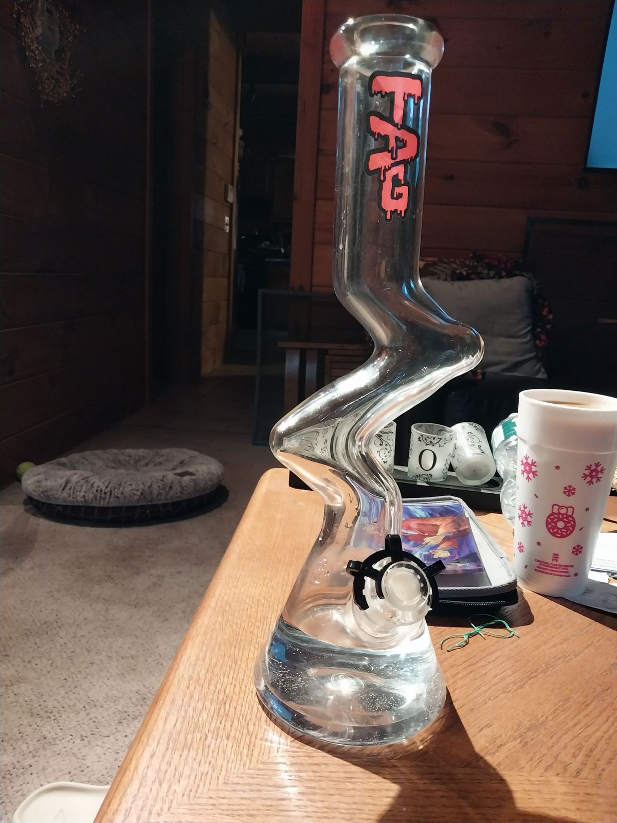 TAG - 16" Beaker Bong ZONG 50x9MM - 18/14MM Downstem (4.50")