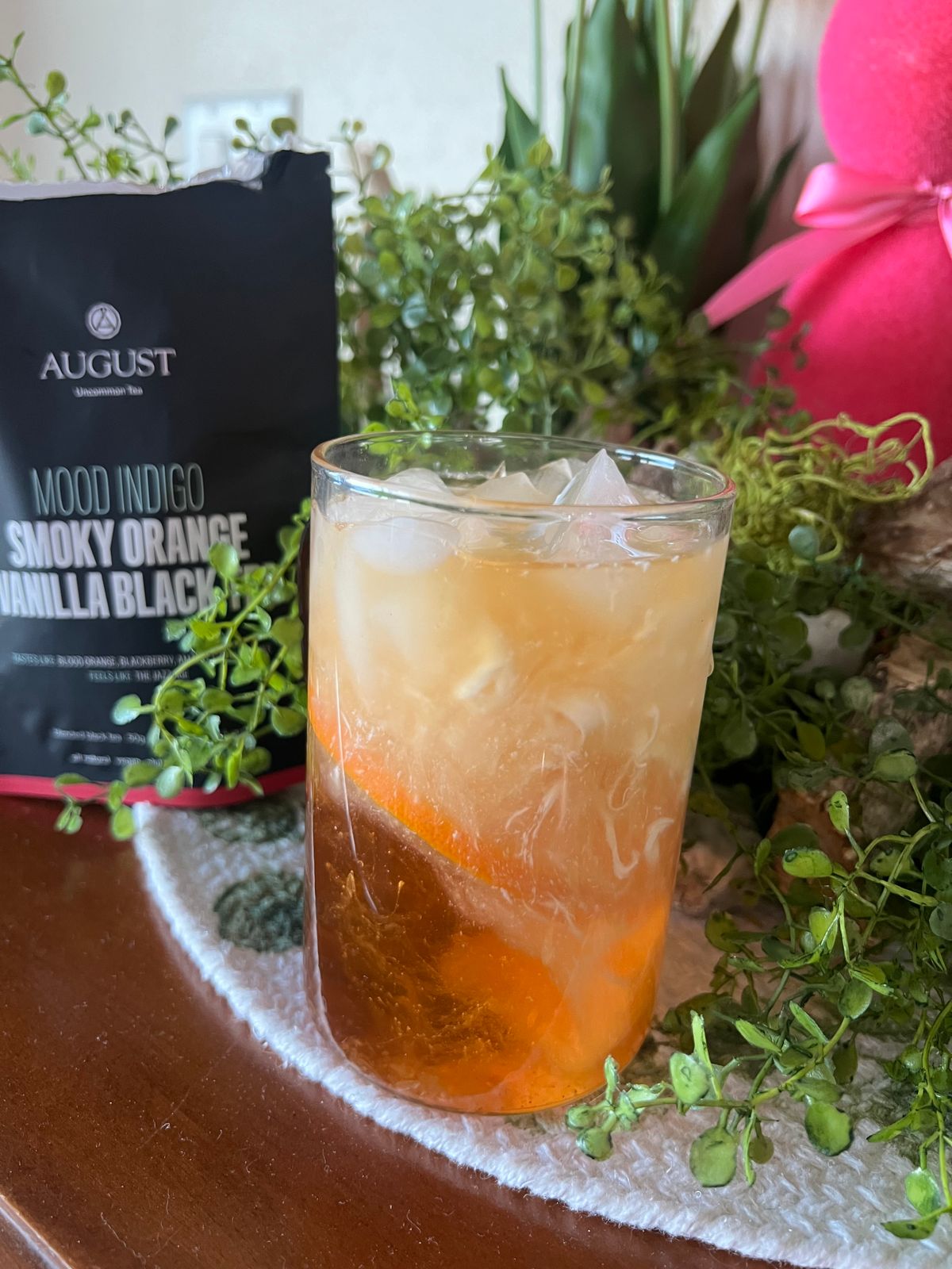 Mood Indigo: Smoky Orange Vanilla Black tea - August Uncommon Tea