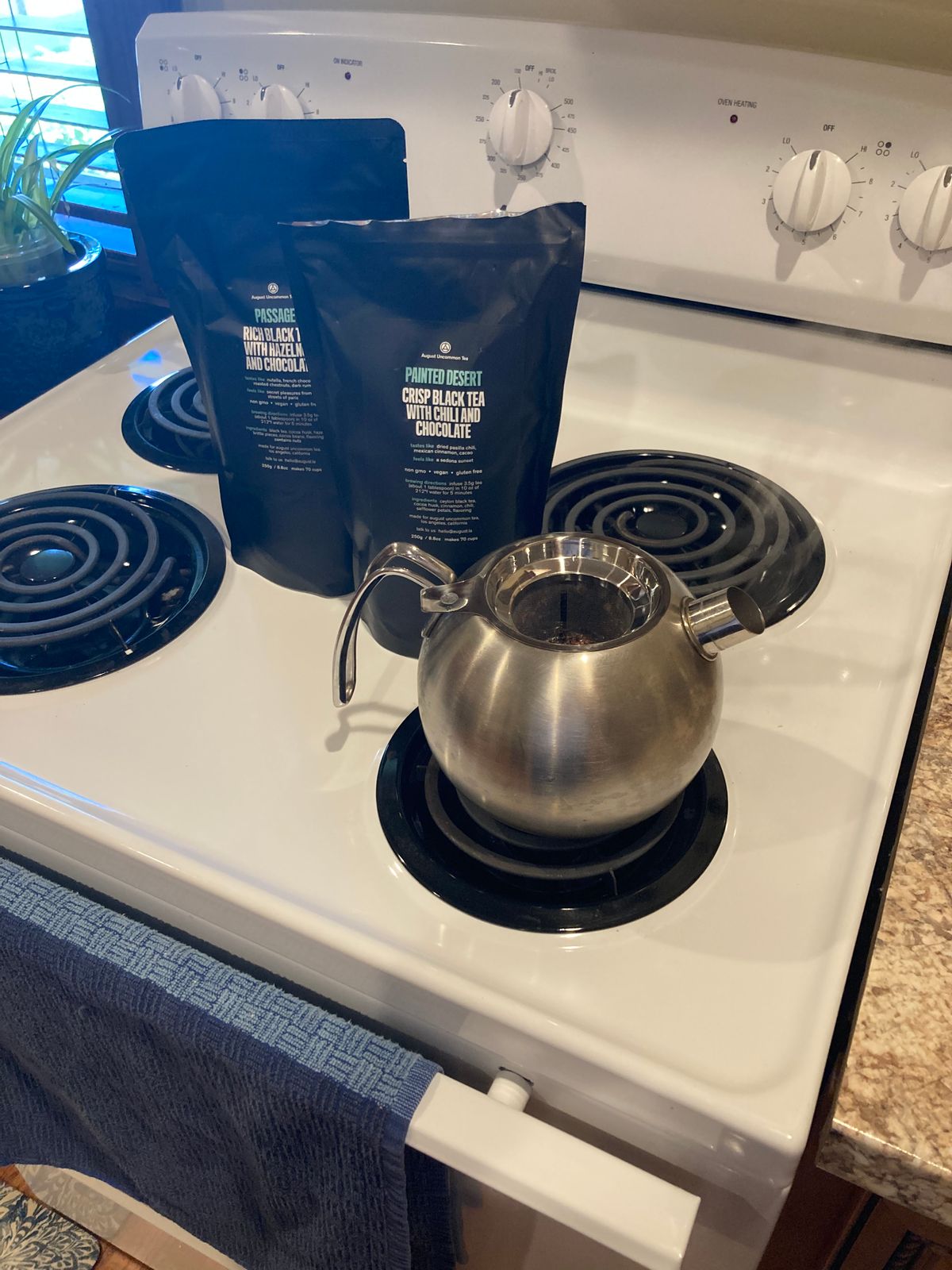 Micro Mesh Stainless Steel Tea Infuser by August Uncommon Tea