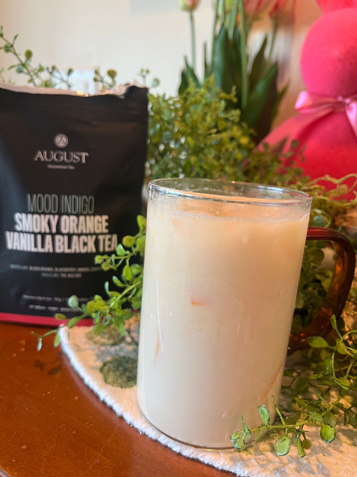 Mood Indigo: Smoky Orange Vanilla Black tea - August Uncommon Tea