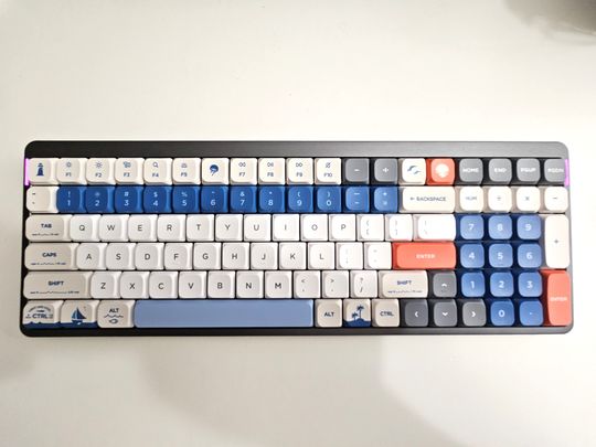 Shiokaze nSA Dye-sub PBT Keycaps | NUPHY®