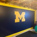 Michigan Wolverines: Block M Logo Wall Decal | Fathead Official Site