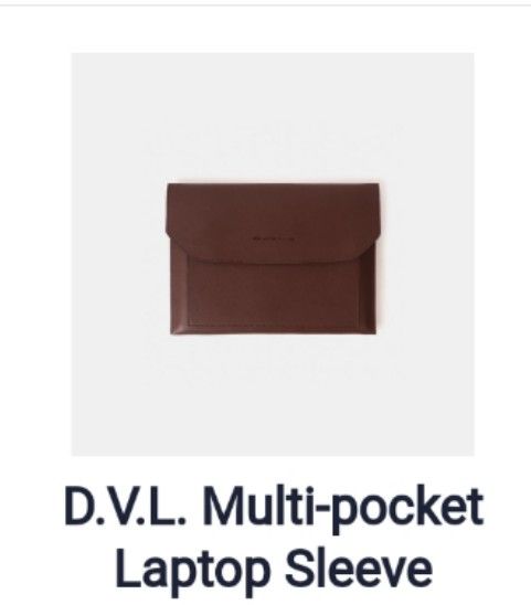 DVL Multi-pocket Laptop Sleeve – Straightforward
