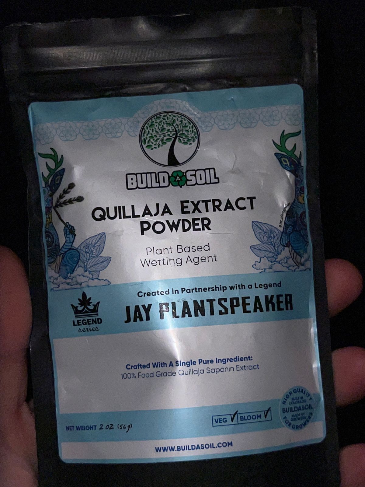 Jay Plantspeaker's Quillaja Saponaria Extract Powder - BuildASoil
