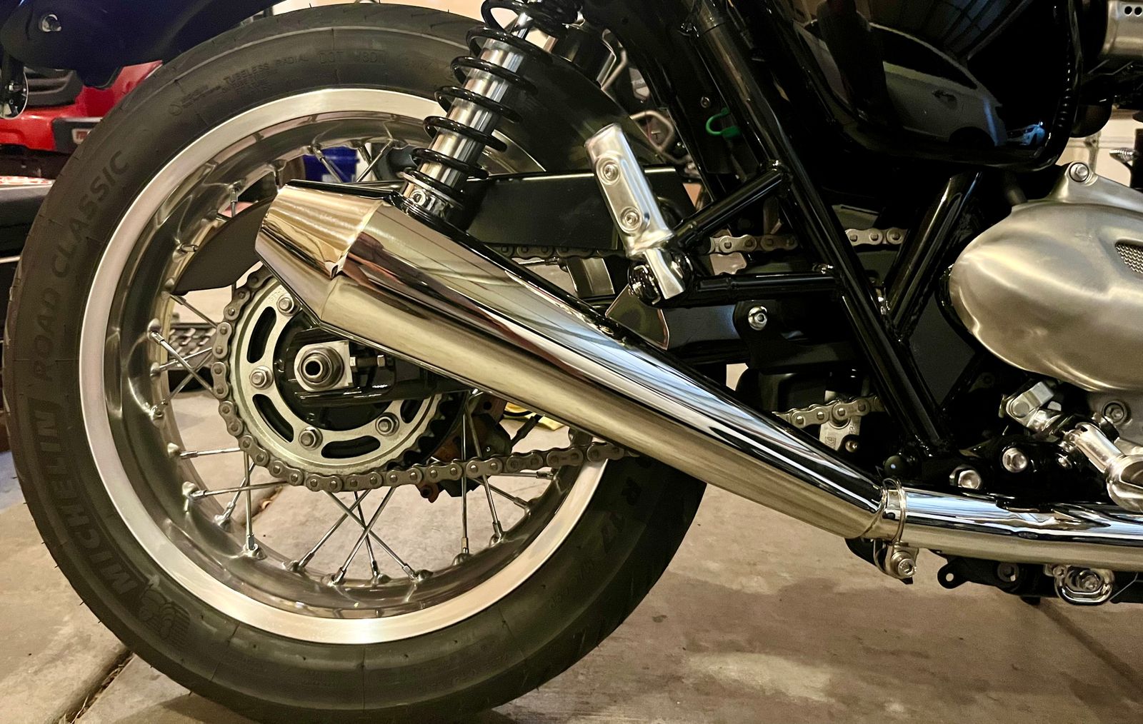 Predator Pro Slip On Motorcycle Exhaust by British Customs