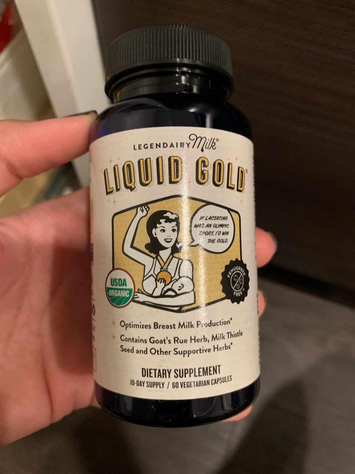 Liquid Gold | Breast Milk Supplement for Milk Production | Legendairy Milk