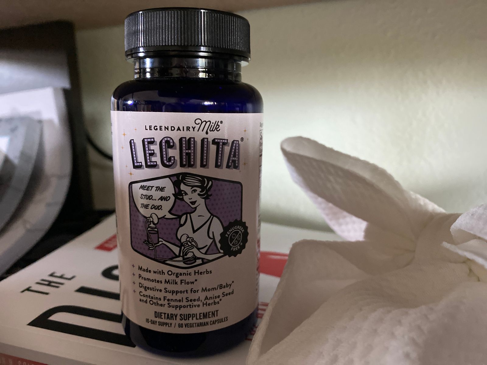 Lechita Organic Lactation Blend - Encourage Flow of Breast Milk ...
