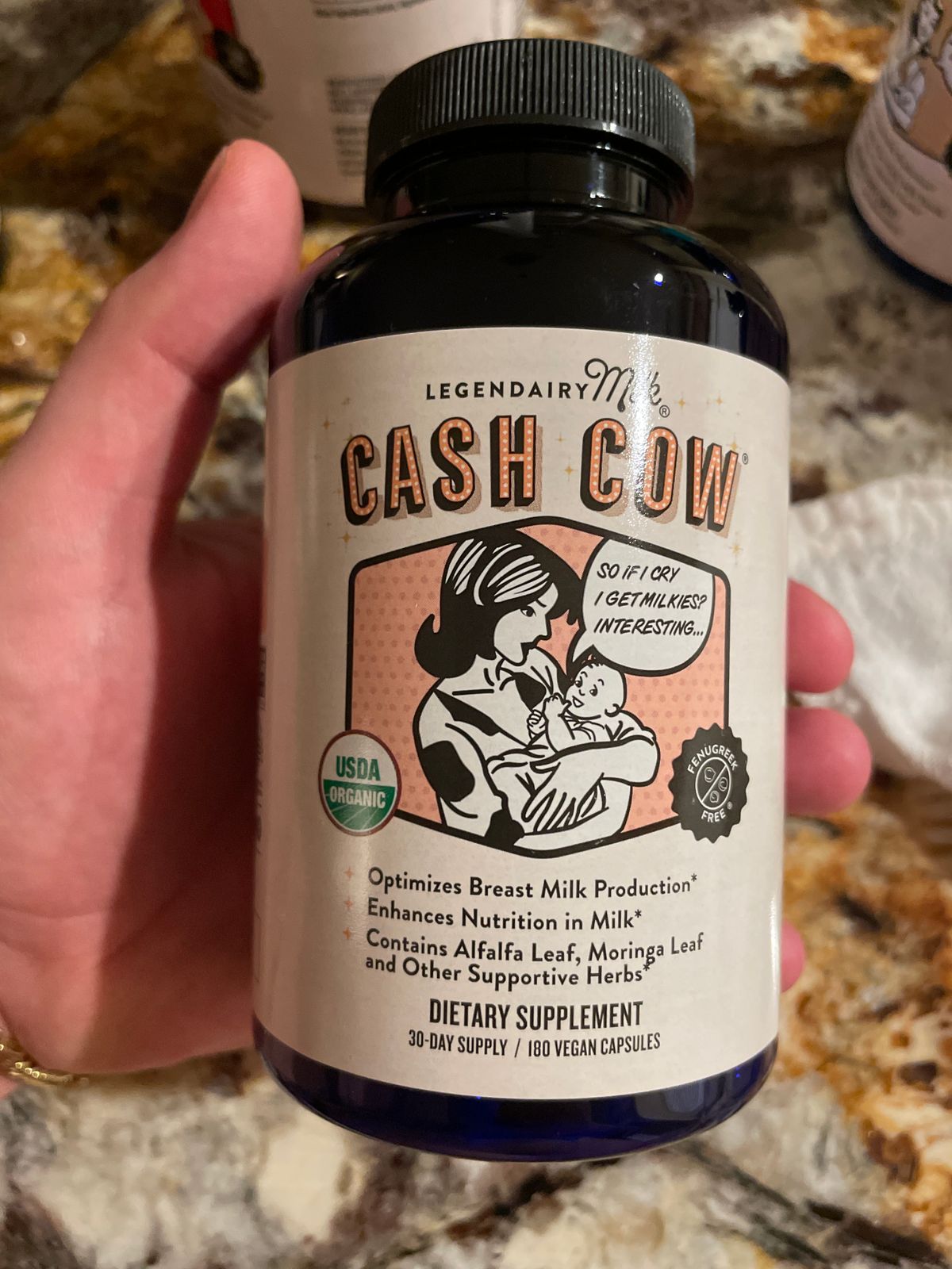 Cash Cow | Breast Milk Supplement for Milk Production & Nutrition ...