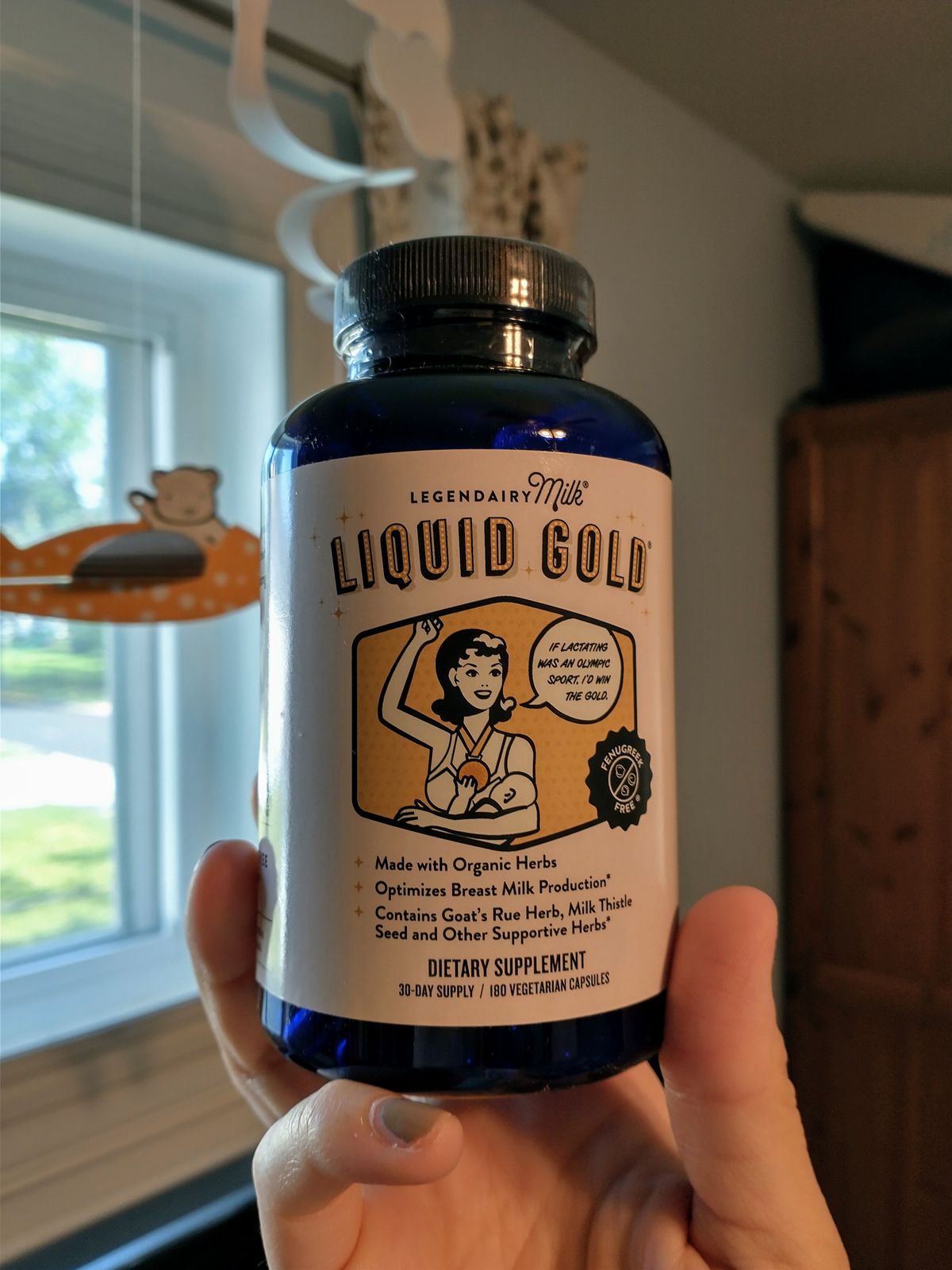 Liquid Gold Organic Lactation Blend - Optimize Breast Milk Production ...
