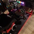 Premium Sim Rig Floor Mat with RGB Light