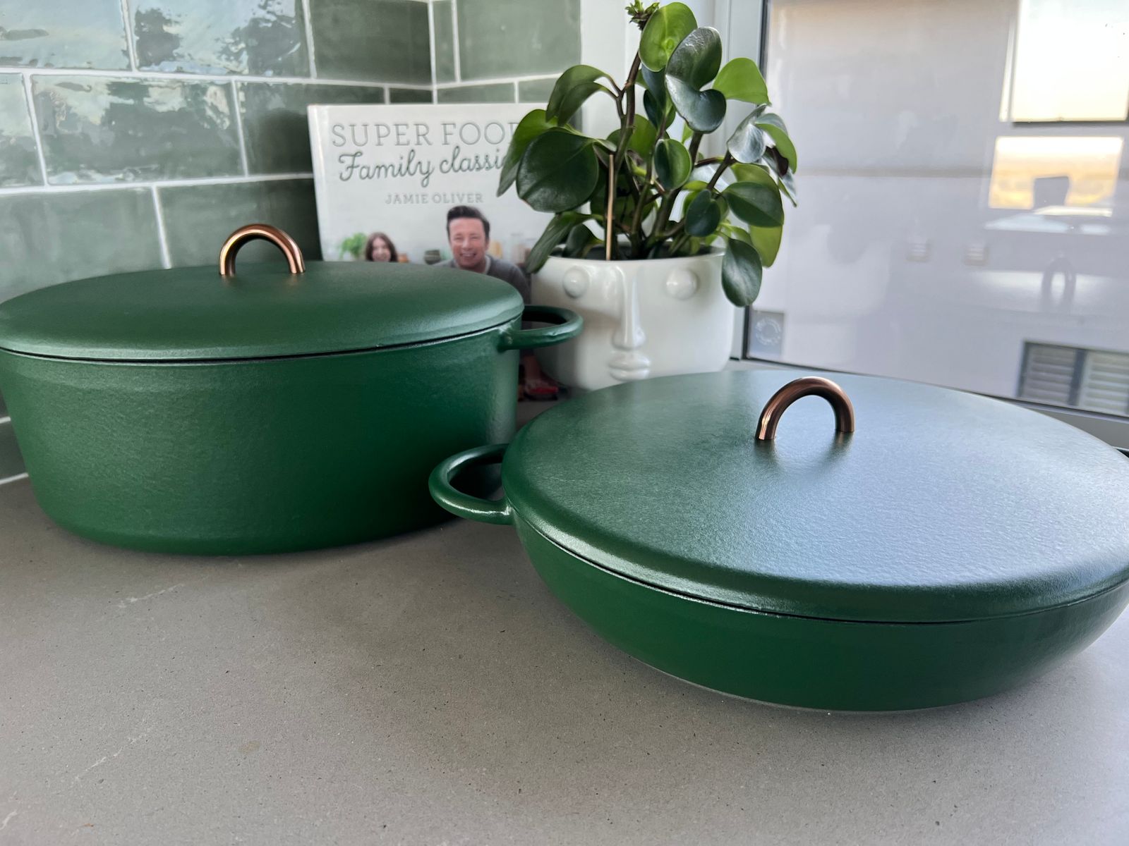 Firra Cast Iron Cookware Set - Dutch Oven + Casserole Dish