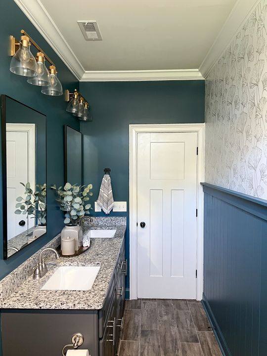 Deep Dive | Dark Ocean Blue Paint Color | Clare
