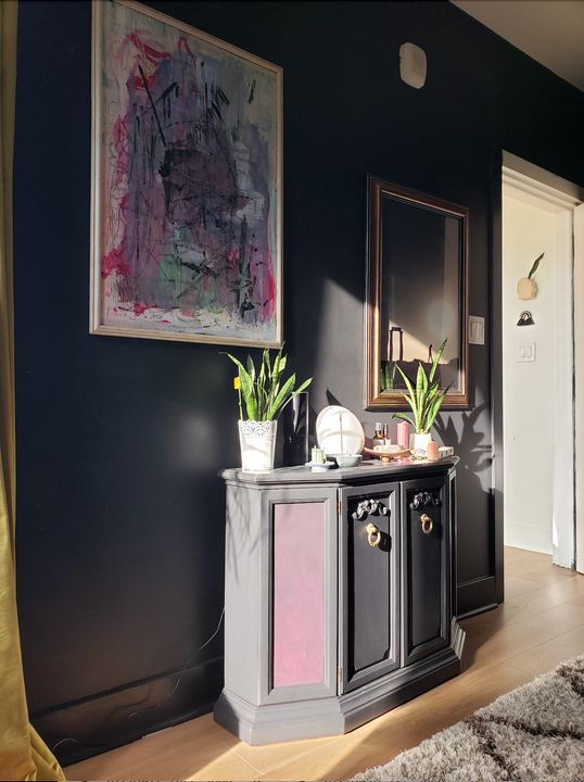 Blackish | Almost Black Paint Color | Clare