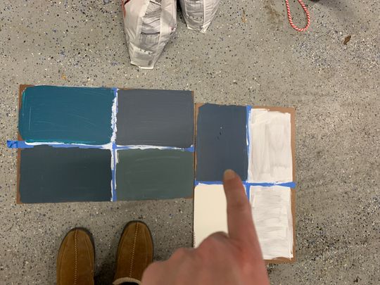 Nearly Navy | Navy Blue Paint Color | Clare