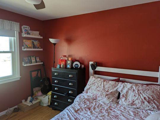 Sriracha | Red Wall Paint Color | Clare