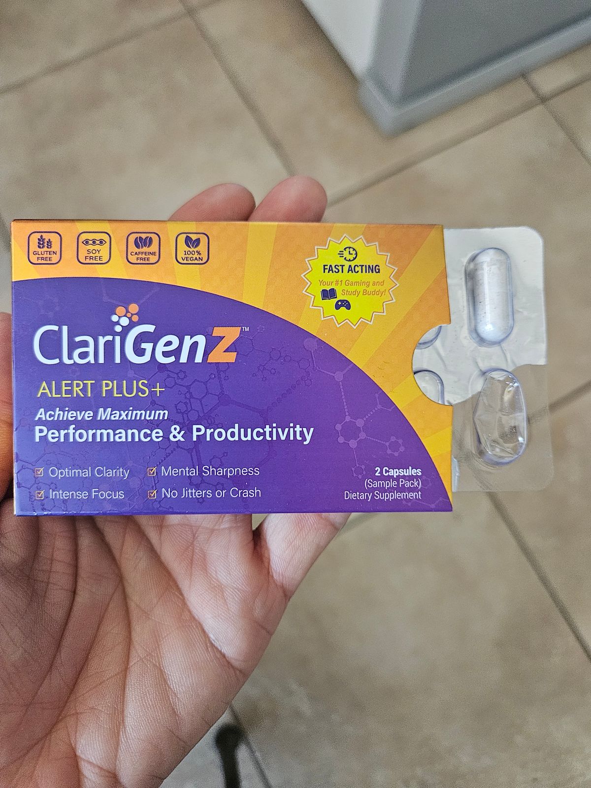 ClariGenZ Focus Plus+ - All Natural Brain Focus Supplement – ClarigenZ