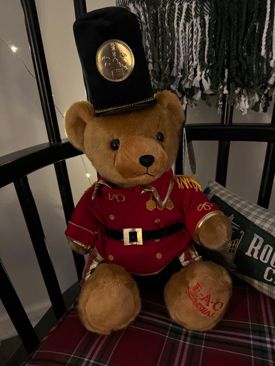 16 Toy Soldier Plush Bear FAO Schwarz