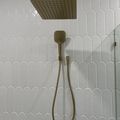 Fitzroy Gloss White Feather Tile | TileCloud