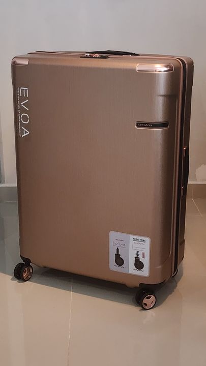 Maleta Rígida Evoa Spinner 81/30 Plata Cepillada XL – Samsonite Chile