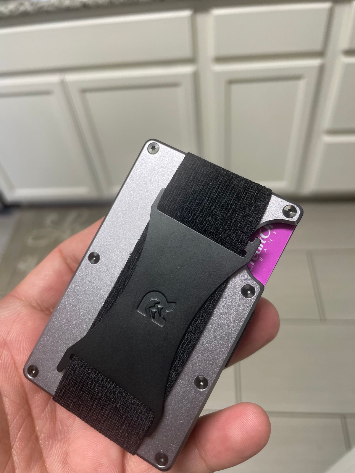 The Ridge Wallet: Aluminum - Gunmetal - The Ridge CA