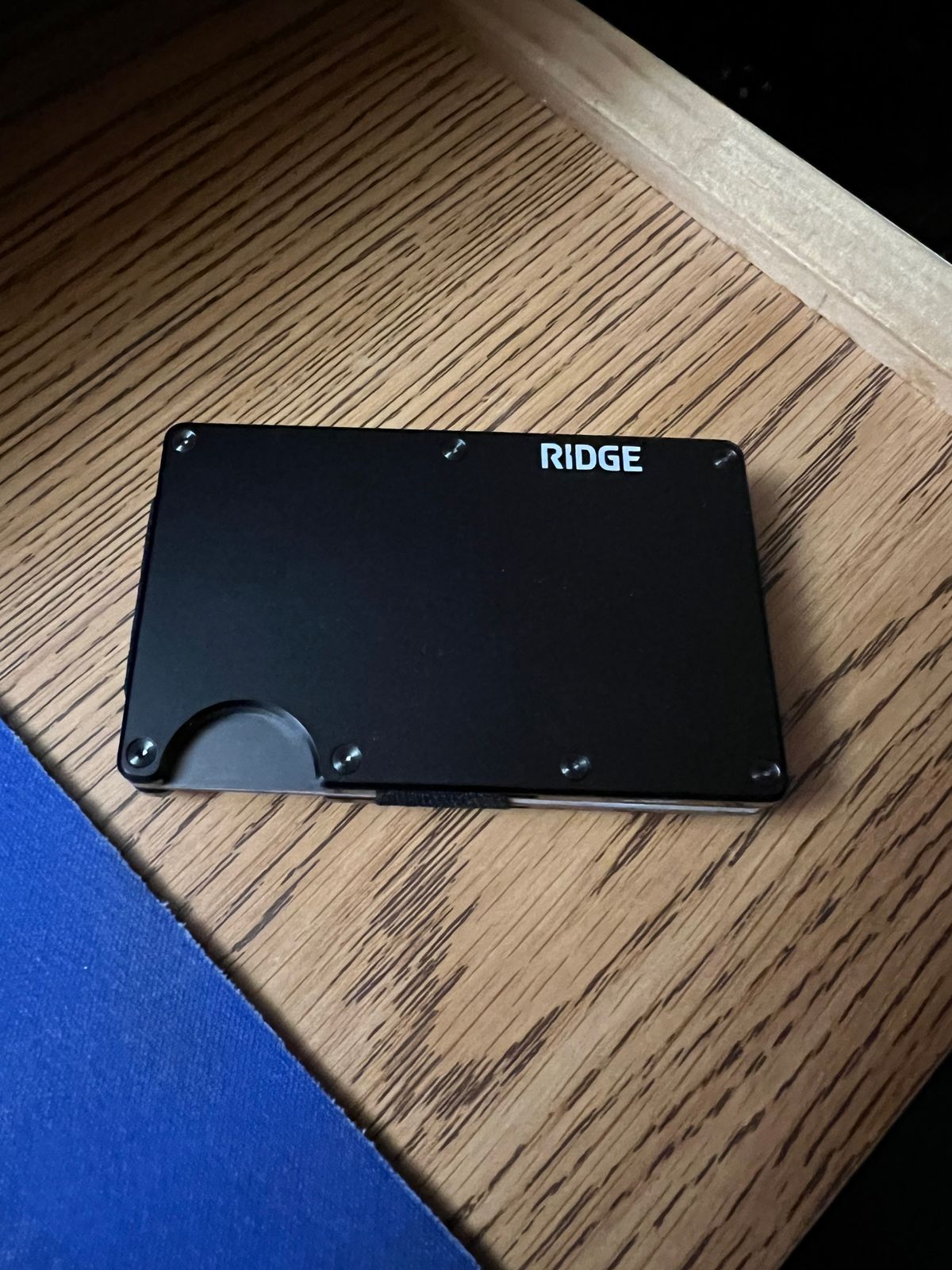The Ridge Wallet: Titanium - Burnt - Ridge EU