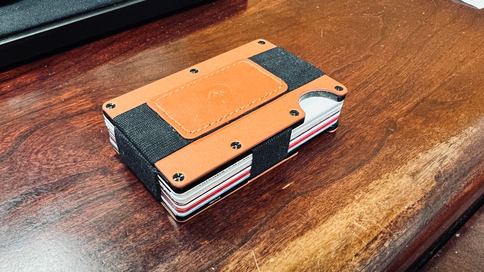 The Ridge Wallet: Titanium - Burnt - Ridge CA