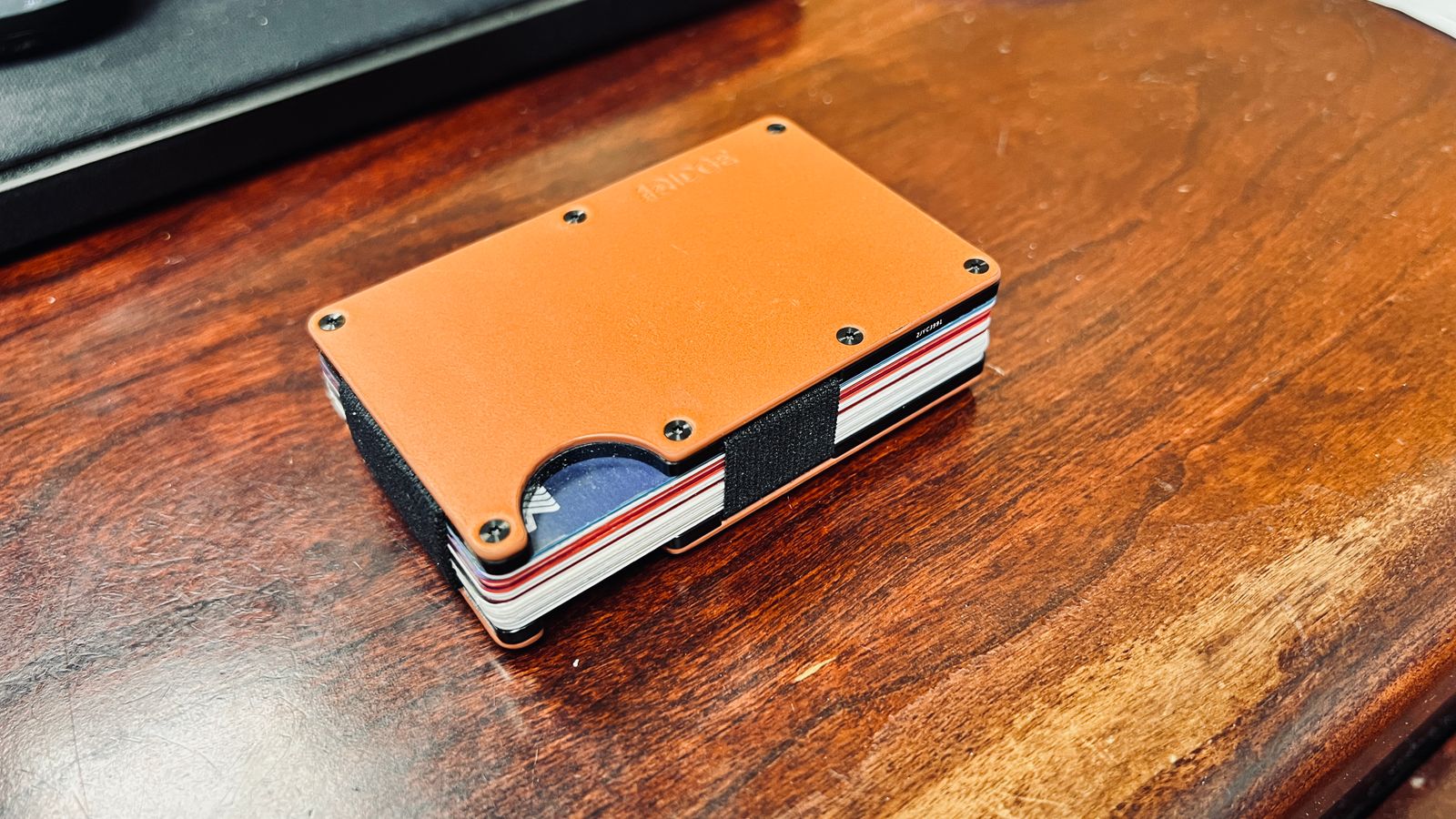 The Ridge Wallet: Titanium - Burnt - Ridge EU