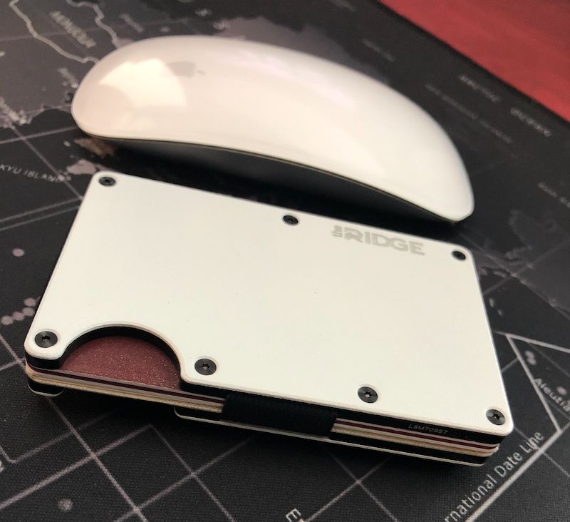 Slim Ridge Wallet Polar White — High Grade Aluminum // The Ridge - The ...