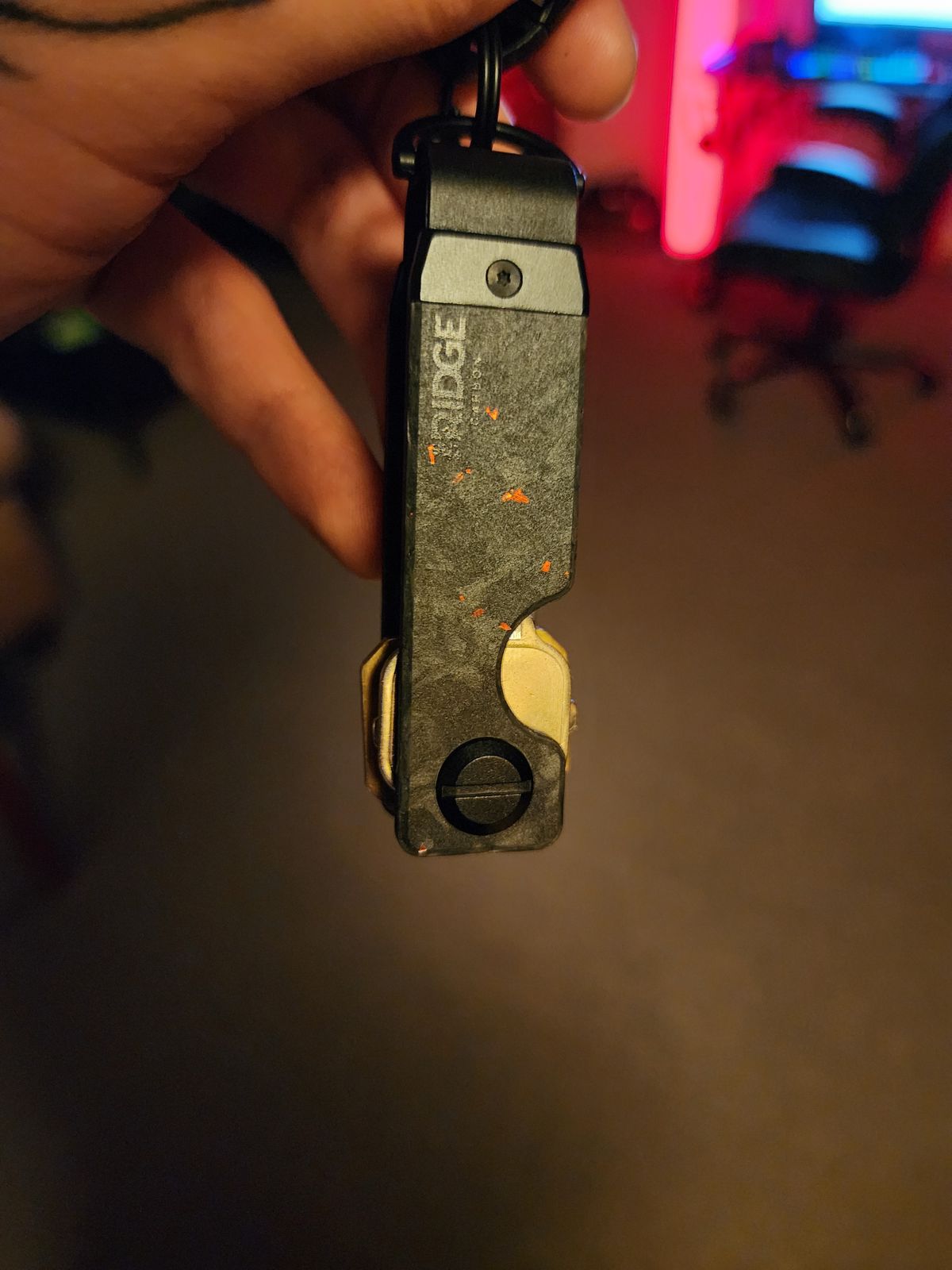 Gunmetal KeyCase: Slim Key Organizer // The Ridge