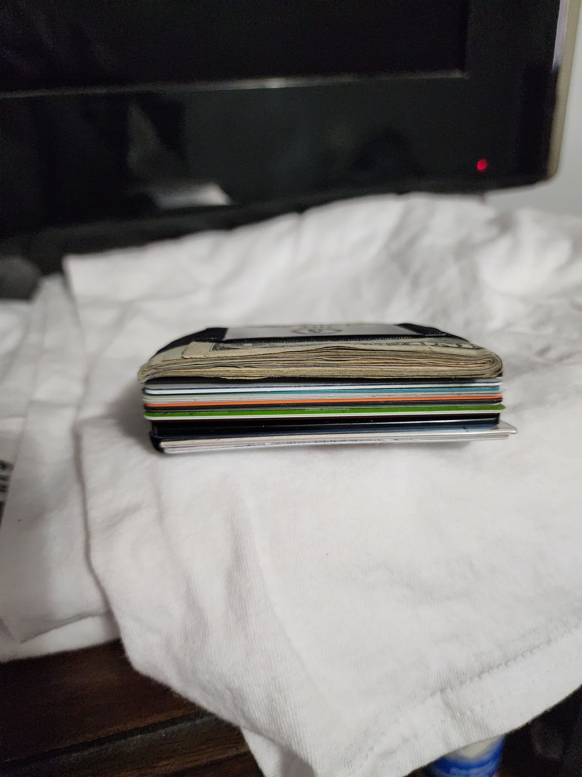 Black Titanium Wallet - Slim & Strong | The Ridge - Ridge CA