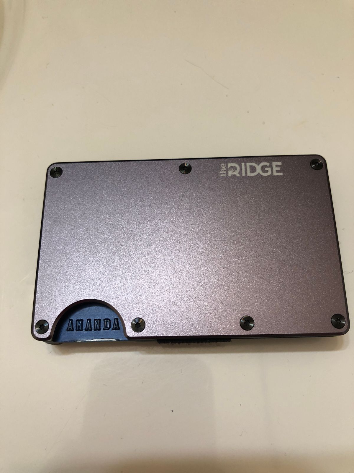 Gunmetal Wallet: High-Grade Aluminum — Minimalist // The Ridge - The ...