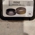 Royal Black Men's Tungsten Wedding Band - The Ridge