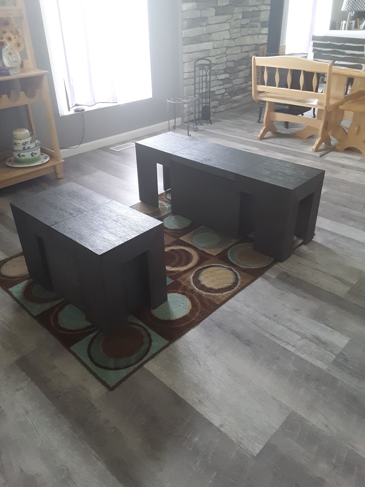 Extendable Dining Table Bench | Transformer Table