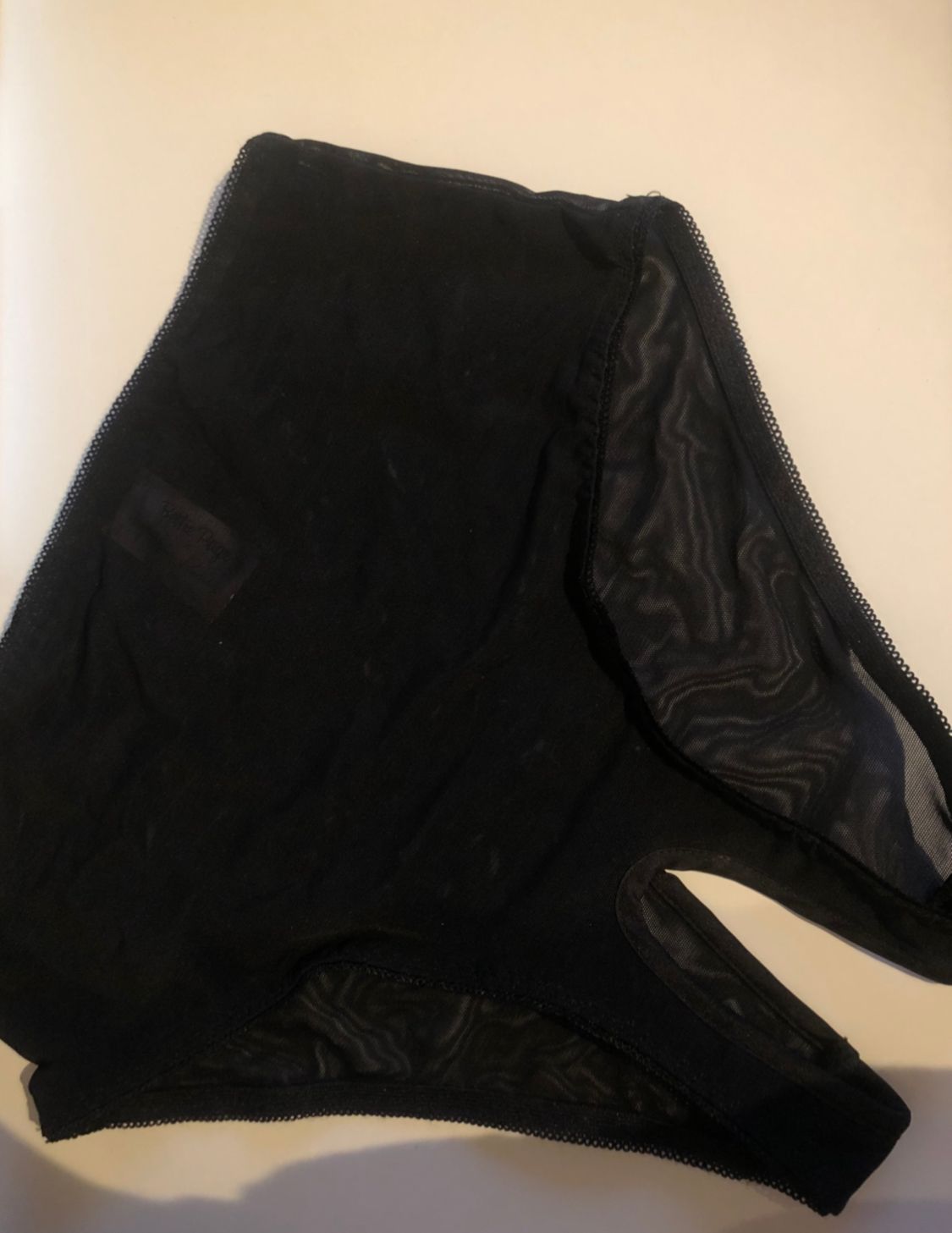 Bettie Page Classic High Waist Ouvert Brief – Playful Promises